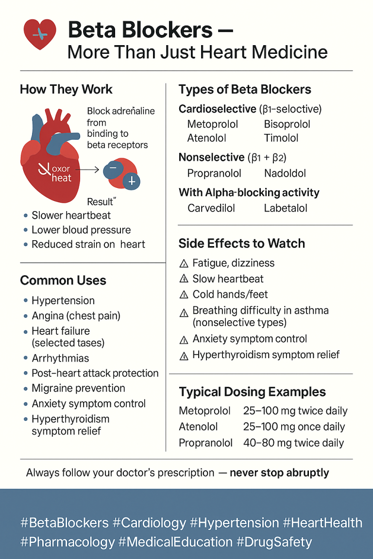 Beta Blockers: Effective Antihypertensive Drugs - Drug For Disease
